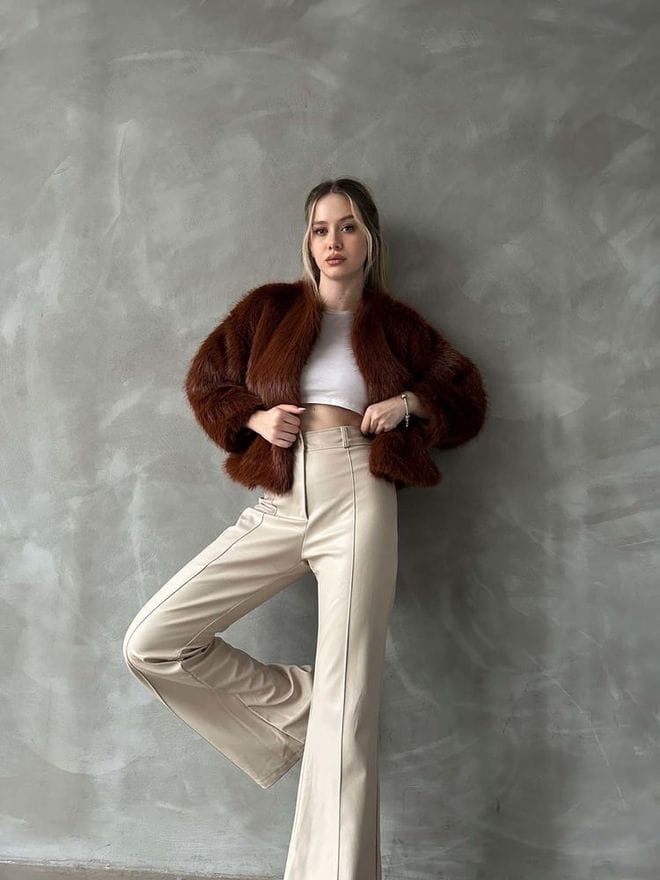 Open Fur Coat – TaqPar